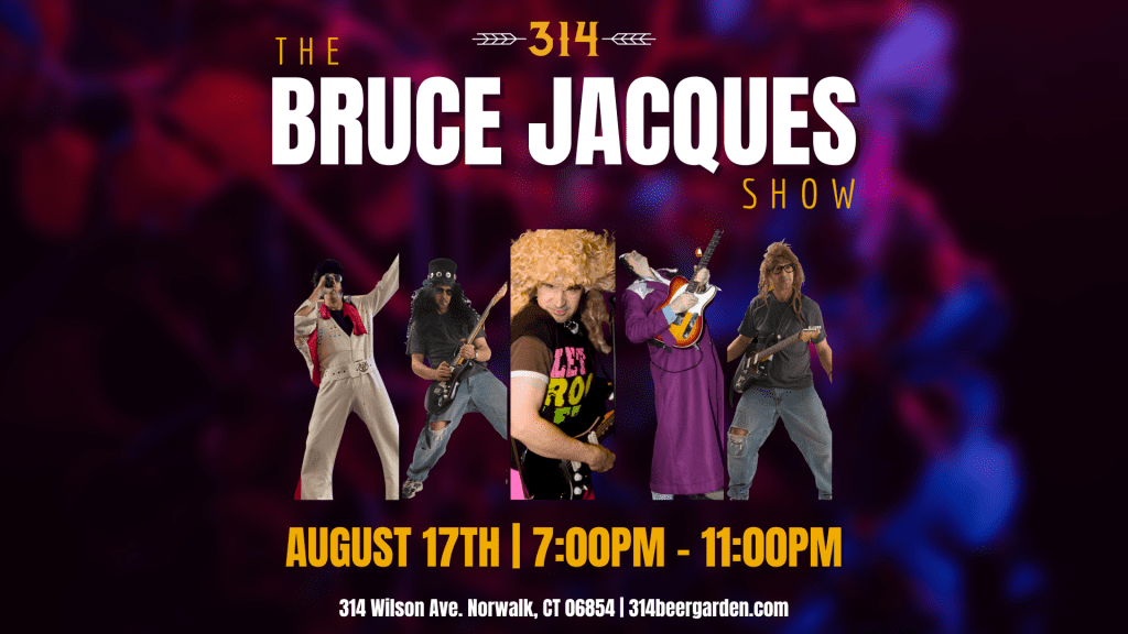 Bruce Jacques: The Ultimate One-Man Show – 314 Beer Garden