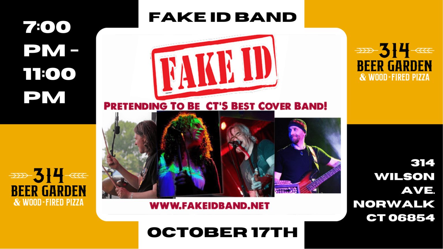 Fake ID Band - 314 Beer Garden